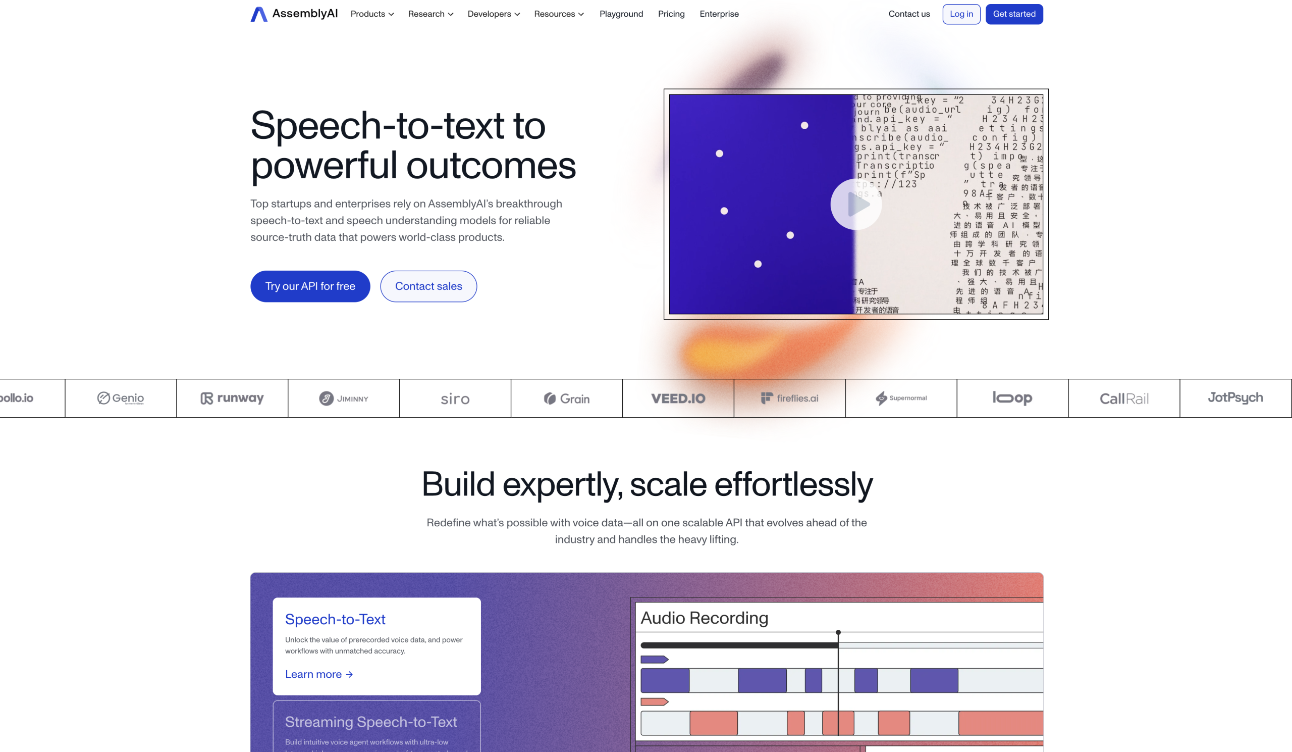 AssemblyAI: The Leading Platform for Accurate, Scalable Speech-to-Text ...