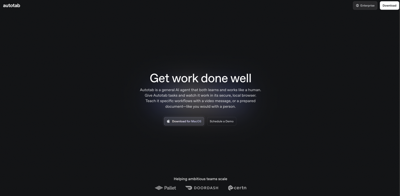 Autotab: AI Agents That Learn Your Workflow - ChatGate