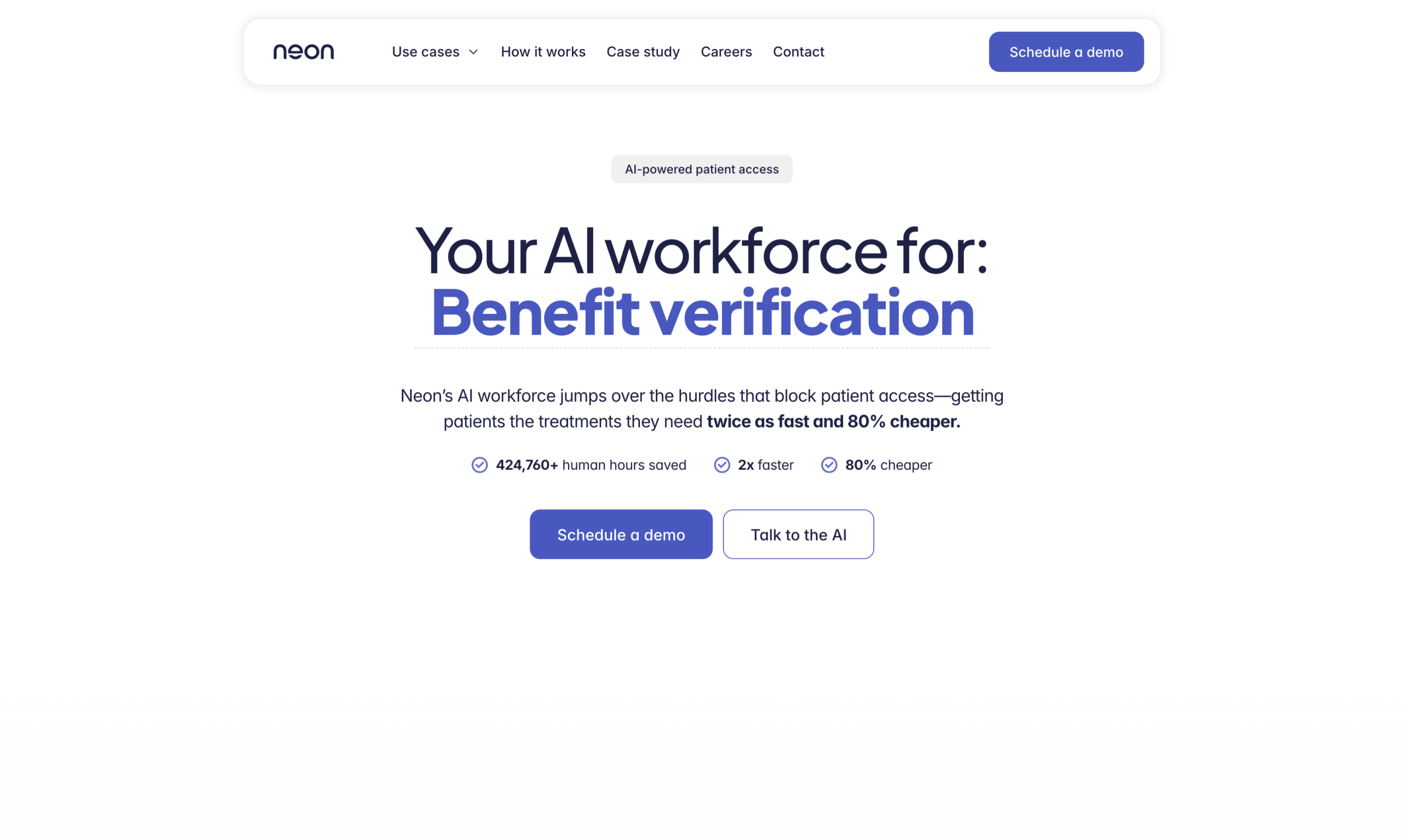 Neon Health: Revolutionizing Patient Access Workflows