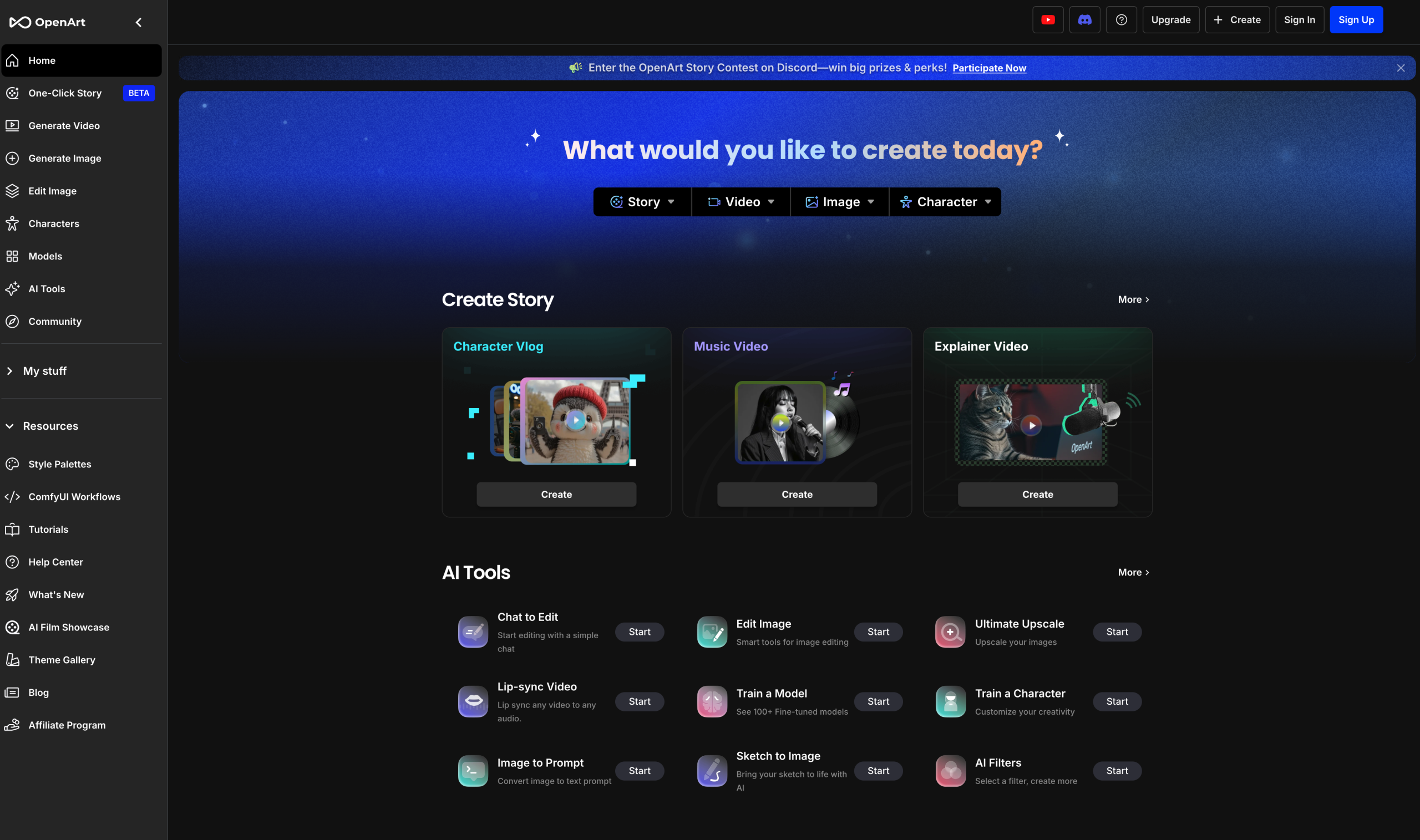 OpenArt: The All-in-One AI Platform for Creative Storytelling, Video, and Image Generation