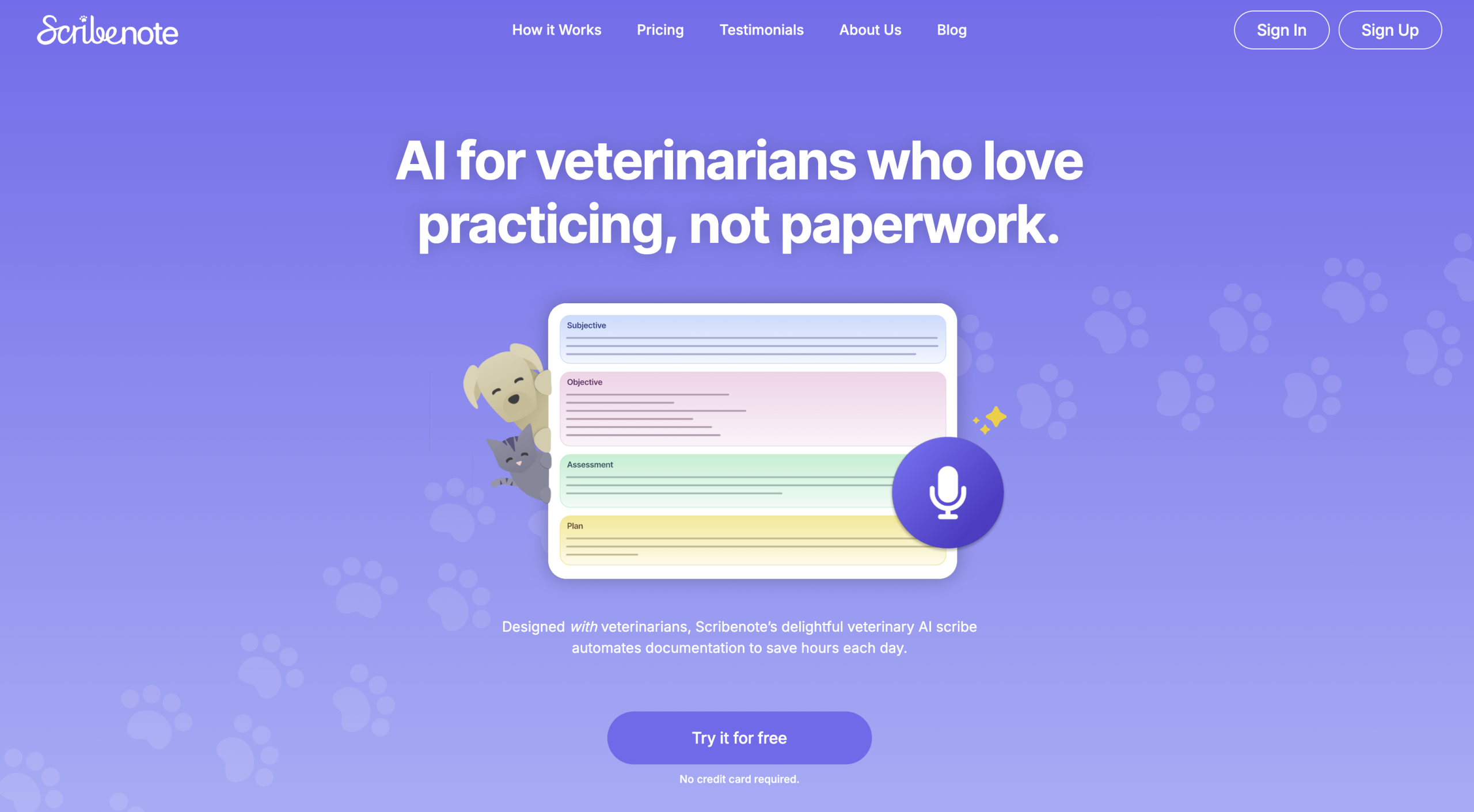 Scribenote: AI Scribe App for Veterinarians - ChatGate