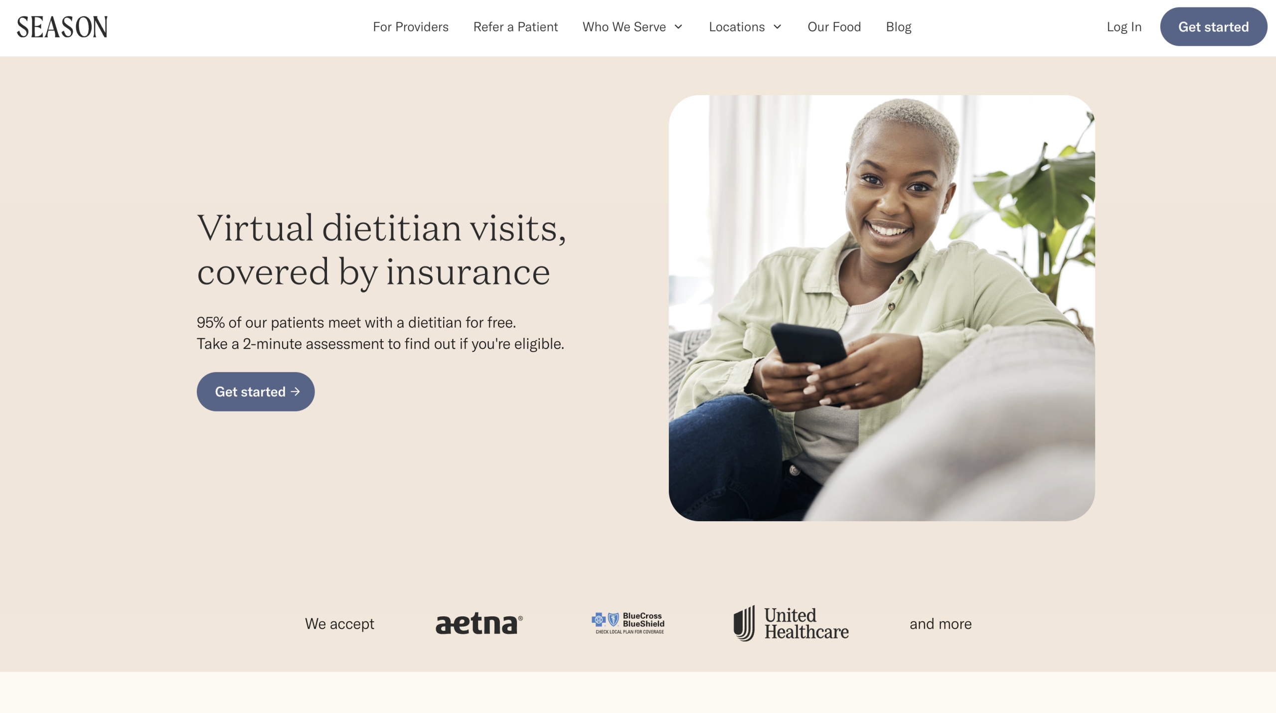 Season Health: A Virtual Dietitian Platform for Personalized Nutrition Care