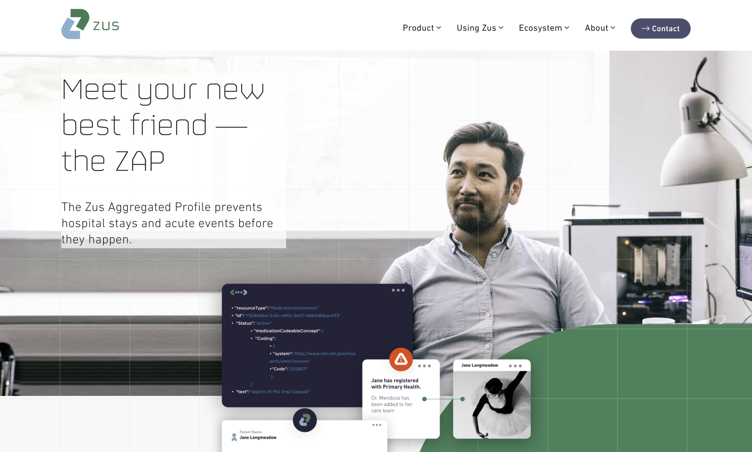 Zus Health: Unified Patient Data at Care | ChatGate