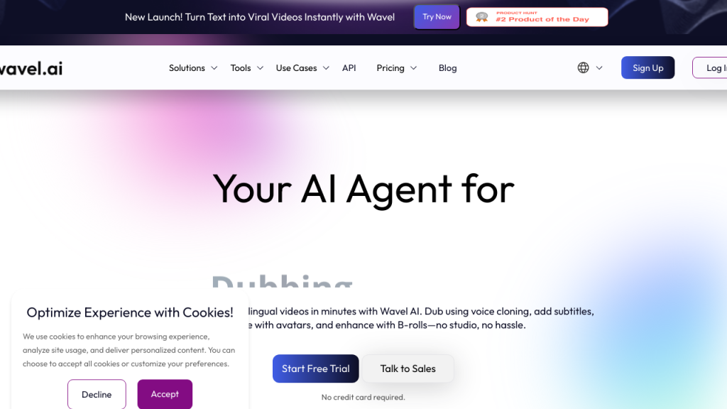 Wavel AI: The Comprehensive AI Platform for Multilingual Video and Audio Creation | ChatGate
