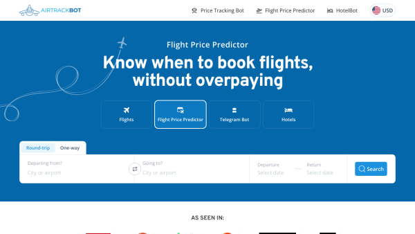 AirTrackBot Flight Price Predictor: Book Flights at the Best Time ...