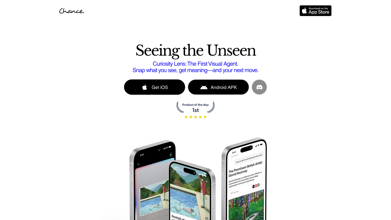 Chance AI: One-Tap Visual Reasoning for Instant Insight | ChatGate