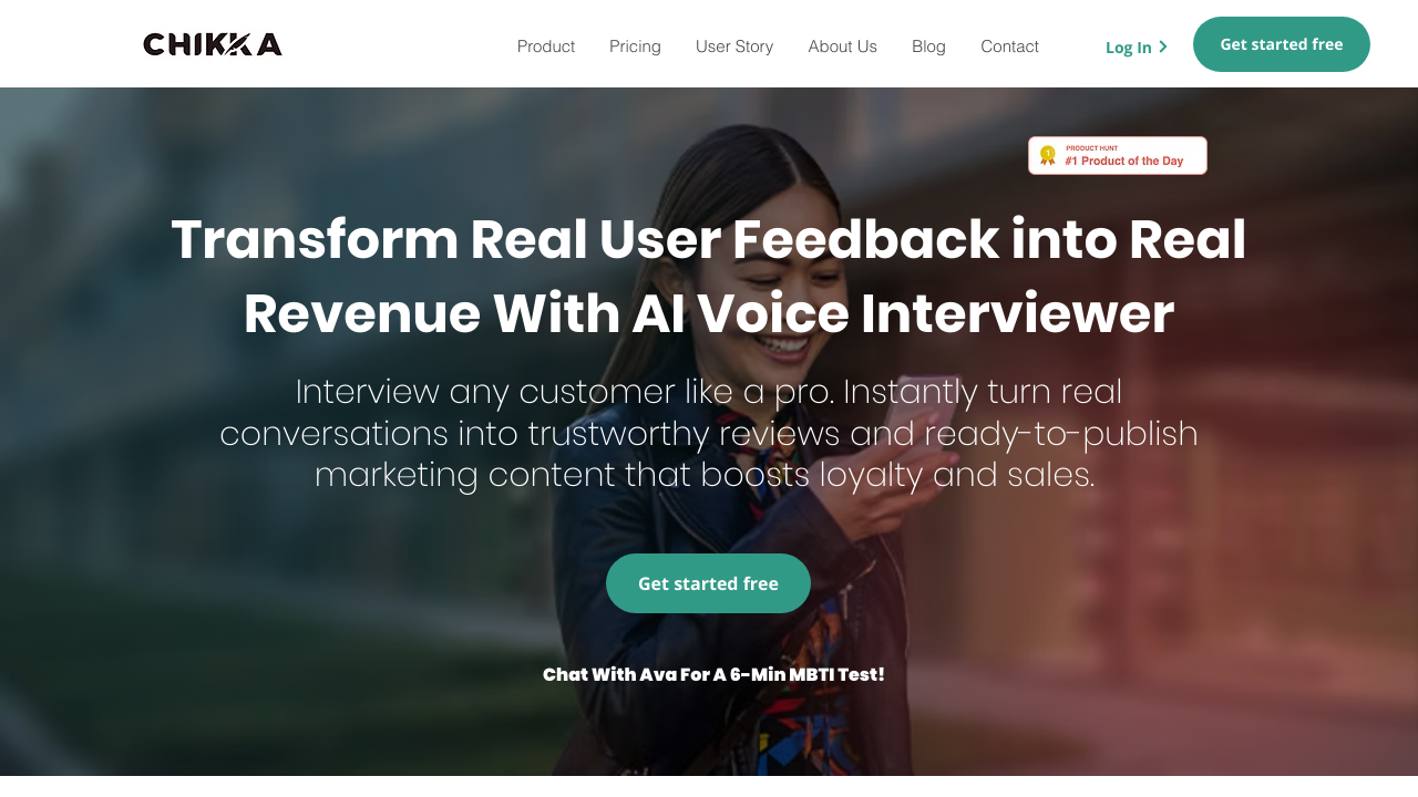 Chikka.ai: Instantly Unlock Authentic Customer Insights with AI Voice Interviews | ChatGate