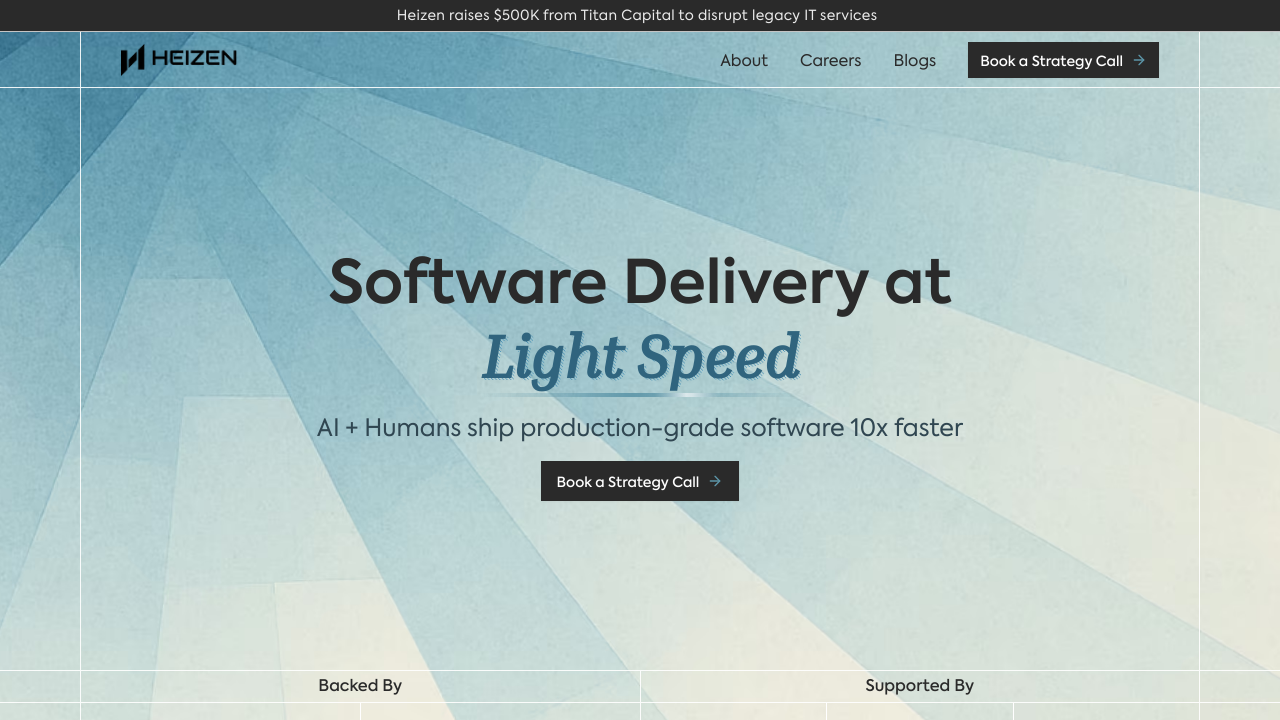 Heizen: AI + Humans Ship Production-Grade Software 10x Faster | ChatGate