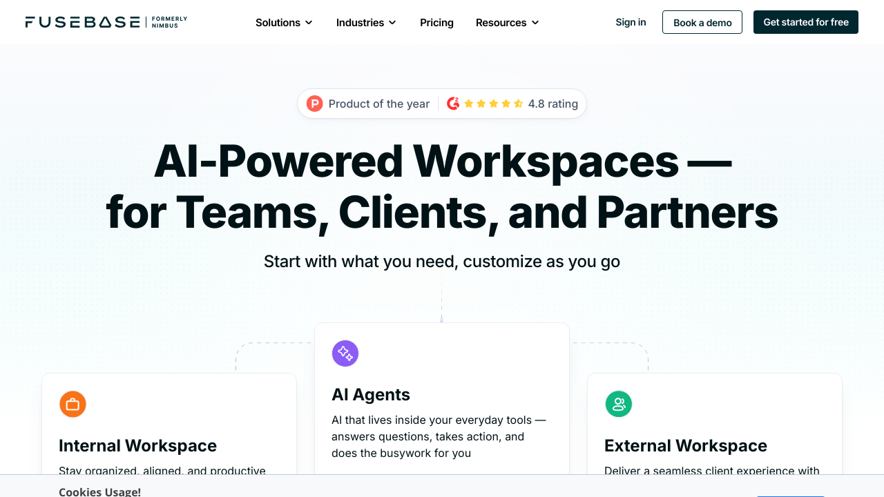 FuseBase: The Next Generation of AI-Powered Workspaces for Seamless Collaboration | ChatGate