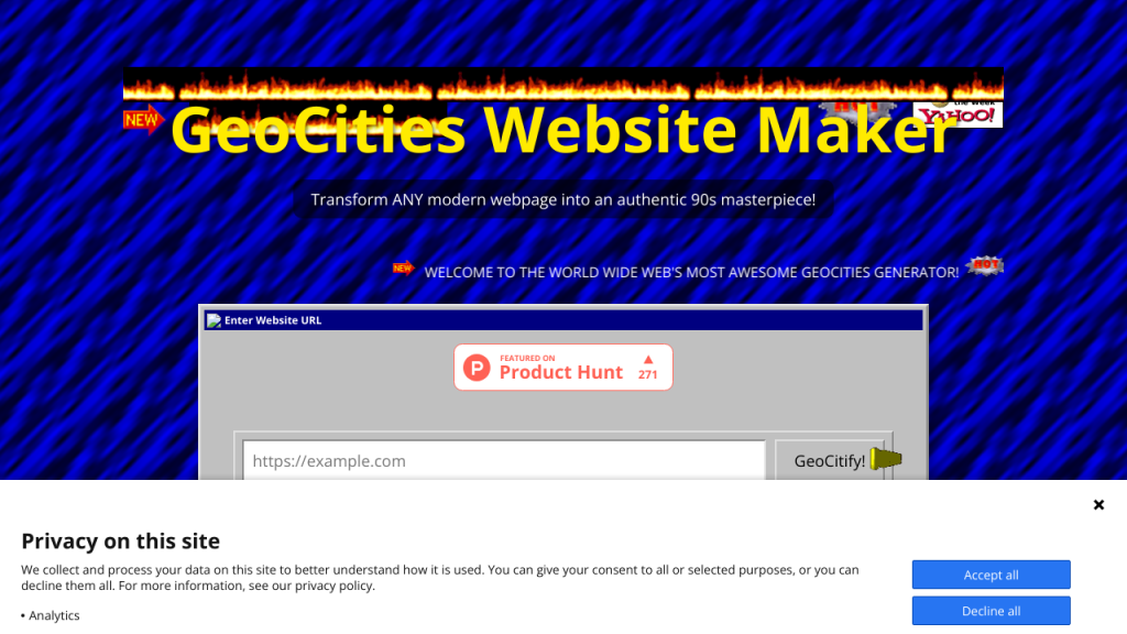 GeoCities.live: Reviving the 90s Web Experience for Modern Creators ...