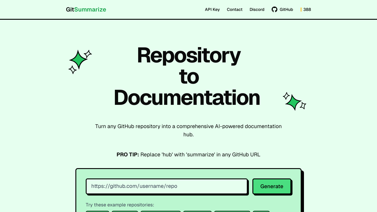 GitSummarize: Transforming GitHub Repositories into AI-Powered Documentation Hubs | ChatGate