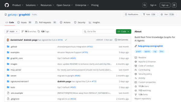 Graphiti: Build Real-Time AI Knowledge Graphs | ChatGate