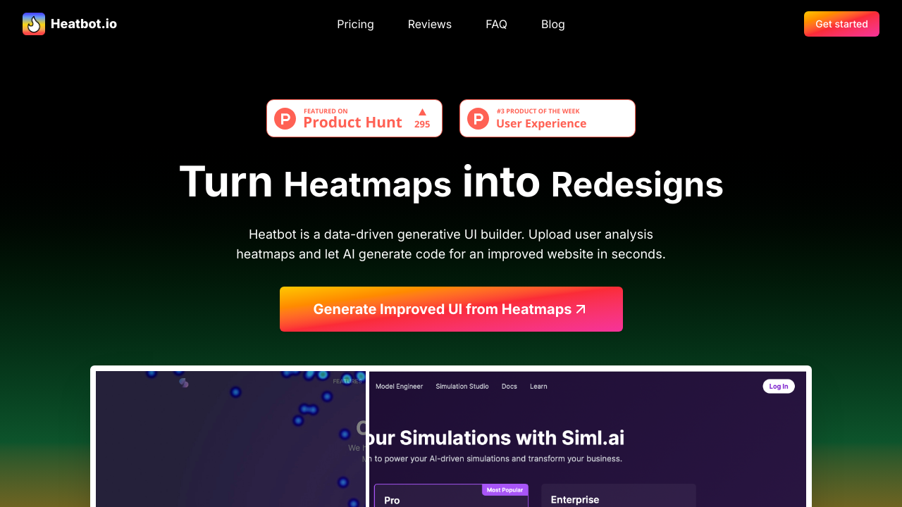 Heatbot.io: Transforming Heatmap Analytics into Actionable Website Redesigns with AI | ChatGate