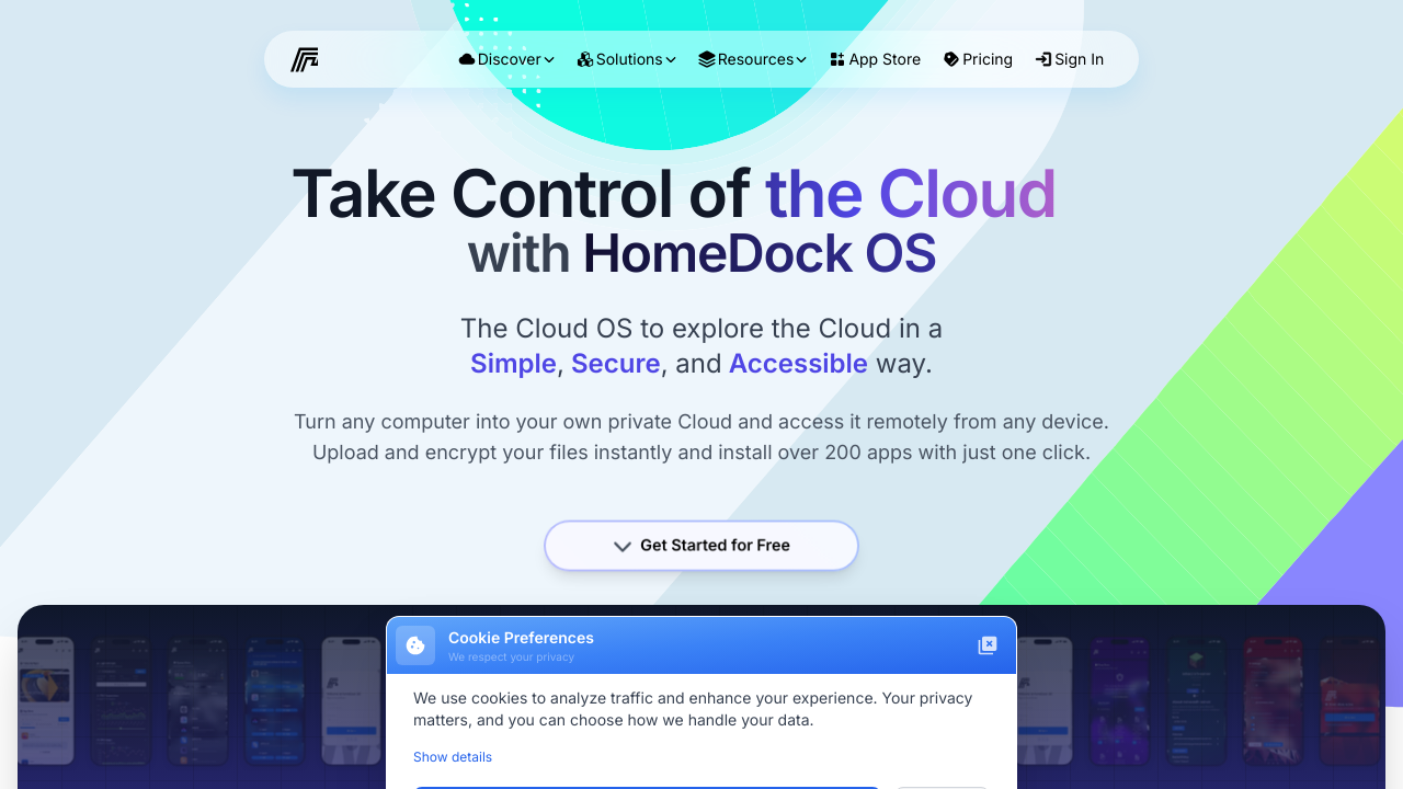 Homedock: Your Personal Self-Hosted Cloud OS | ChatGate