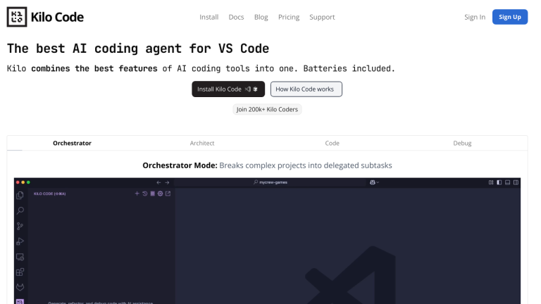Kilo Code: The Leading Open Source AI Agent for VS Code | ChatGate
