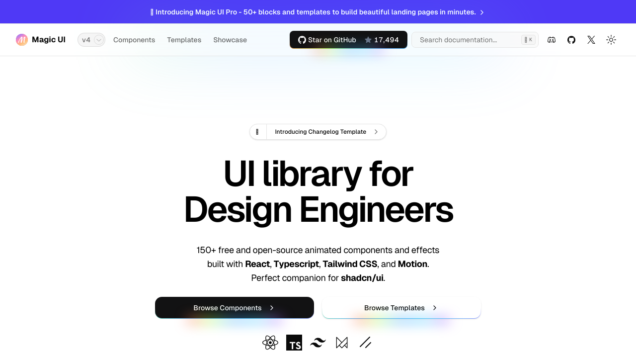 Magic UI: Animated React components for landing pages | ChatGate