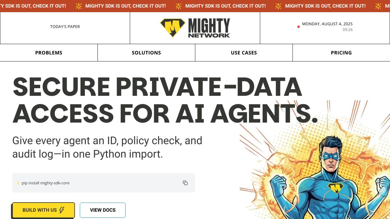 Mighty Network: The First OAuth Solution Purpose-Built for AI Agents | ChatGate