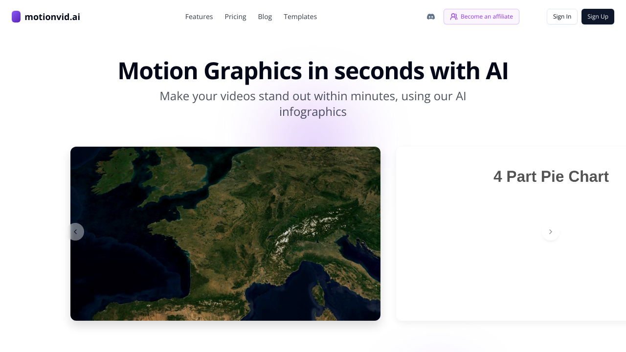 Motionvid.ai: Text-to-motion graphics in seconds | ChatGate