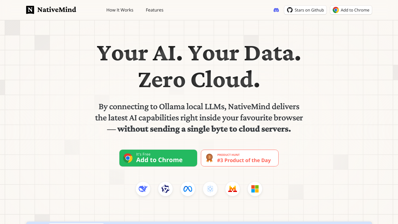 NativeMind: Your Fully Private Open-Source On-Device AI Assistant | ChatGate