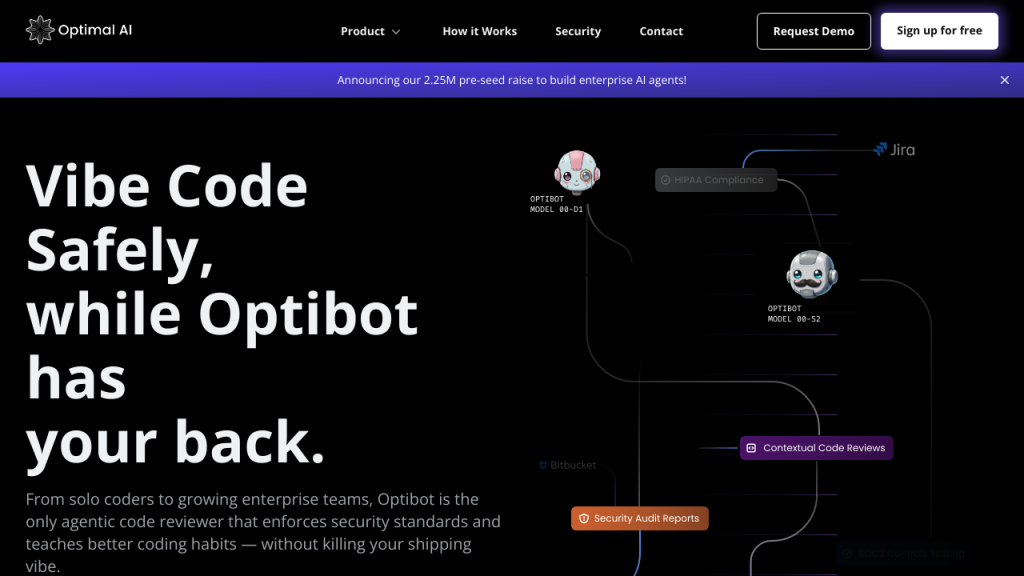 Optibot: AI-Powered Code Review Agent for Secure Development | ChatGate