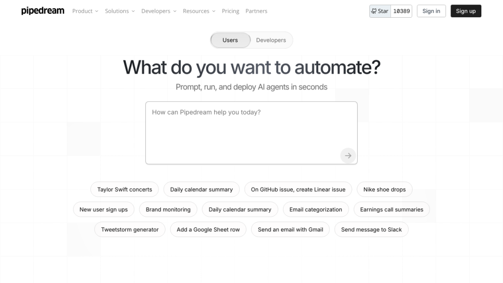 Pipedream: The Comprehensive Platform for API, AI, and Workflow Automation | ChatGate
