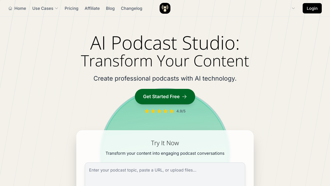 PodGen.io: Transforming Content into Professional Podcasts with ...
