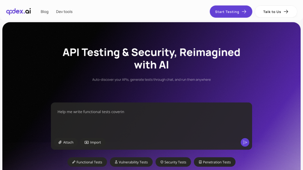 Qodex.ai: Redefining API Testing and Security with AI | ChatGate