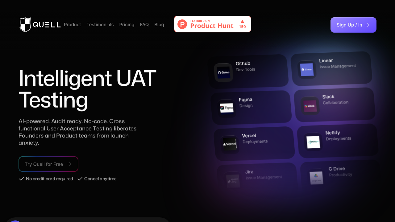 Quell AI UAT Agents: Transforming User Acceptance Testing for Product ...