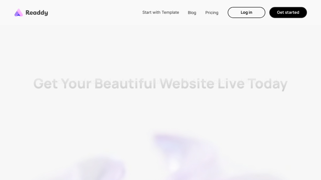 Readdy AI Website Builder: Comprehensive Review and Core Features ...