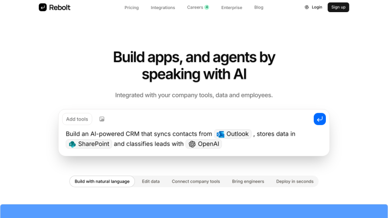 Rebolt: Build Apps and Agents by Speaking to AI | ChatGate