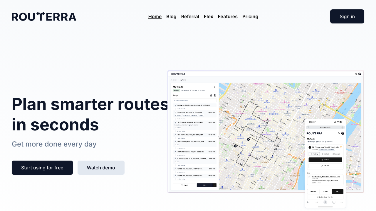 Routerra: AI-Powered Route Optimization for Delivery Drivers and ...