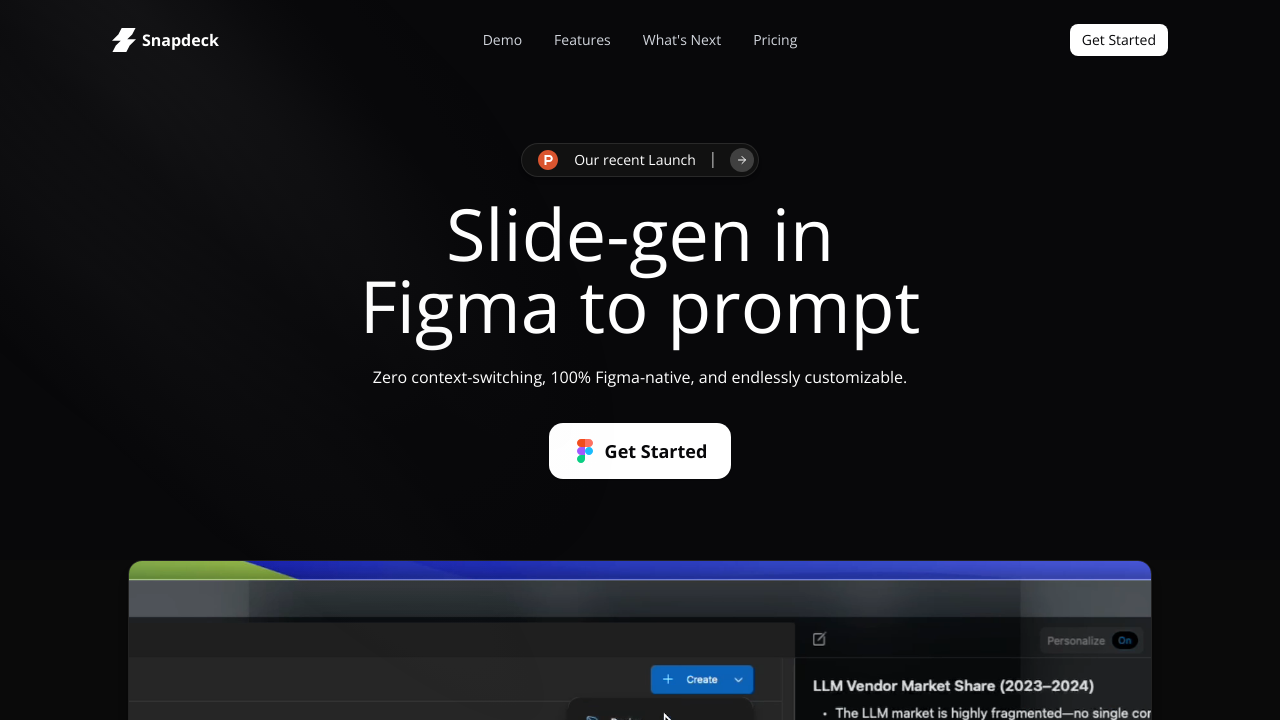 Snapdeck: AI-Powered Slide Generator Inside Figma | ChatGate