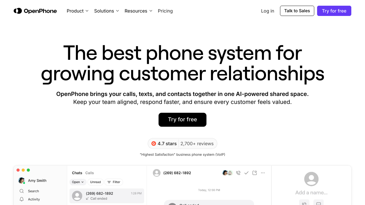OpenPhone: The AI-Powered Business Phone System | ChatGate