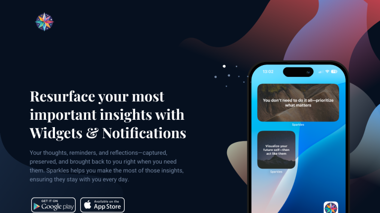 Sparkles: Insight Resurfacing with Widgets & Notifications | ChatGate