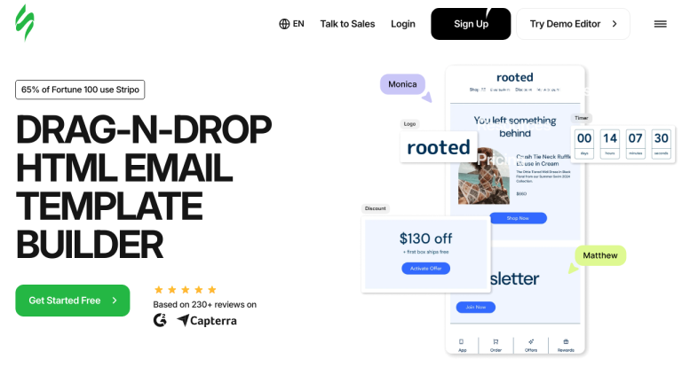 Stripo: Email Template Builder | ChatGate