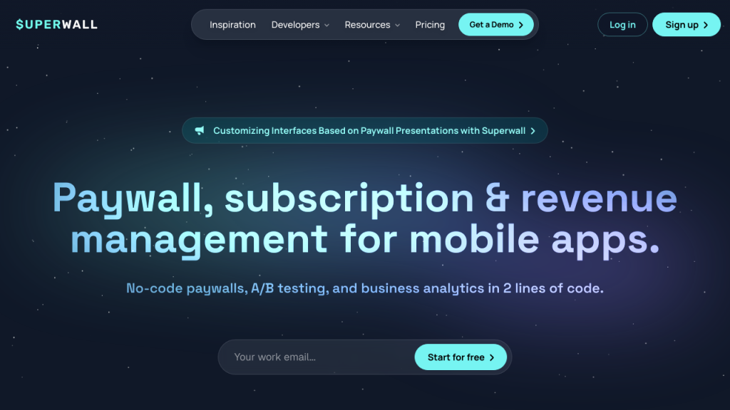 Superwall: The No-Code Solution for Paywall, Subscription, and Revenue Management in Mobile Apps ...