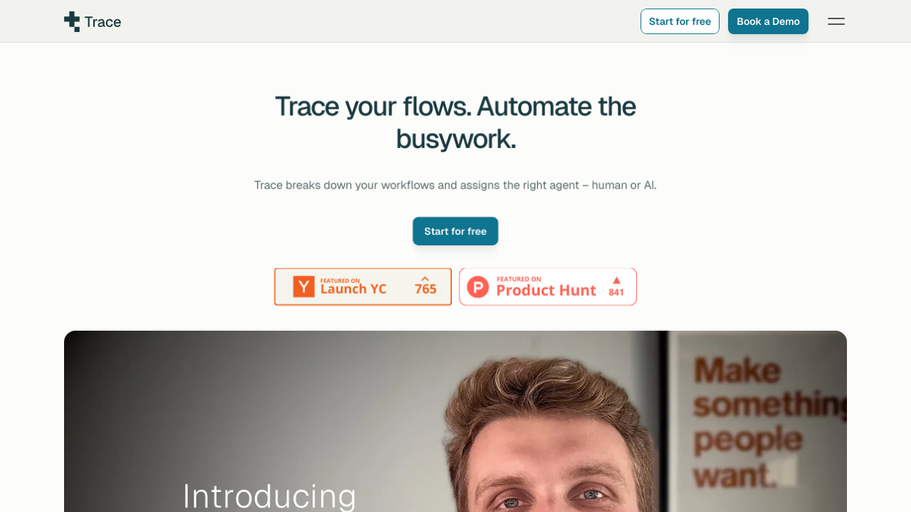 Trace: Combine Humans and AI into Seamless Workflows | ChatGate