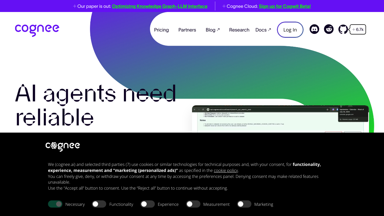 Cognee: The Next Generation AI Memory Engine for Reliable, Context-Aware Agents | ChatGate