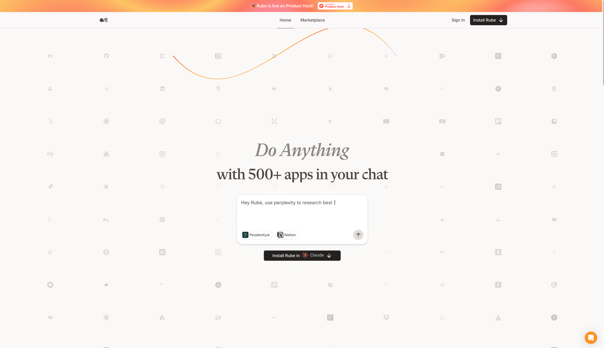 Rube: Let Your AI Use 500+ Apps in Chat | ChatGate