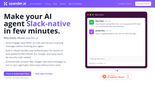 xpander.ai: Deploying Slack-Native AI Agents for Real-World Automation | ChatGate