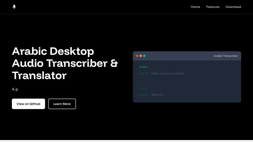 Arabic Audio Transcriber: Real-Time Arabic to English | ChatGate