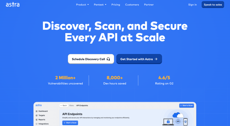 Astra API Security Platform: Continuous Discovery and DAST | ChatGate
