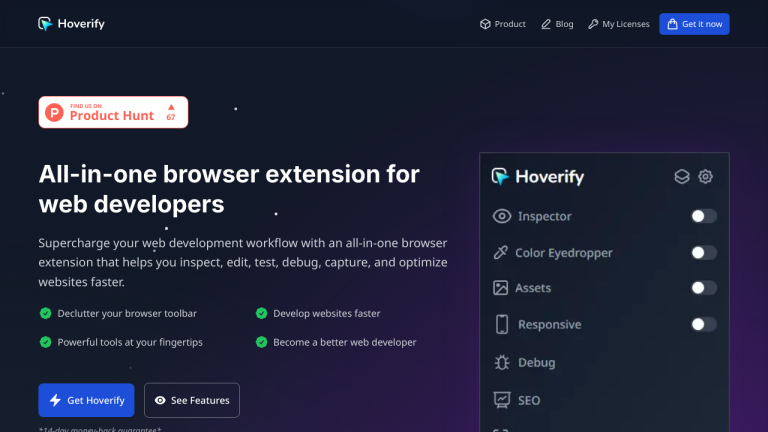 Hoverify: All‑in‑one browser toolkit for modern web dev | ChatGate