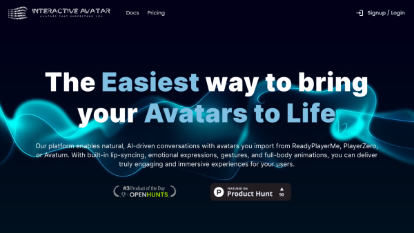Interactive Avatar: Bring Imported 3D Avatars To Life With AI | ChatGate