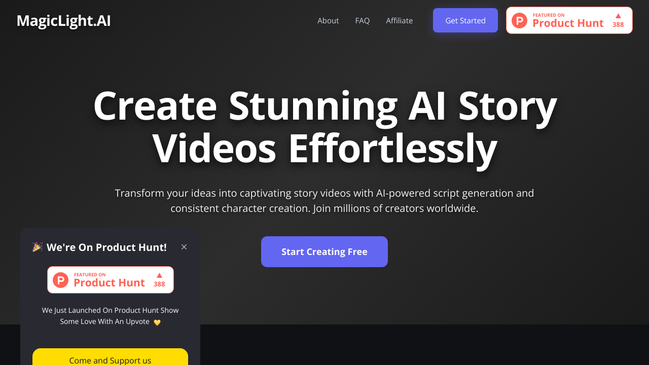 MagicLight.ai: AI Story Videos with Consistent Characters | ChatGate