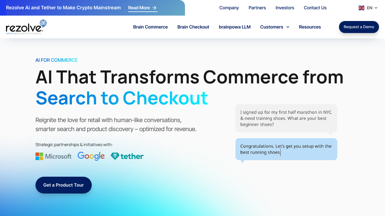 Rezolve Ai: AI Commerce from Search to Checkout | ChatGate