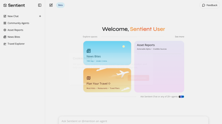 Sentient Chat: Open-Source Intelligence in a Multi-Agent GRID | ChatGate