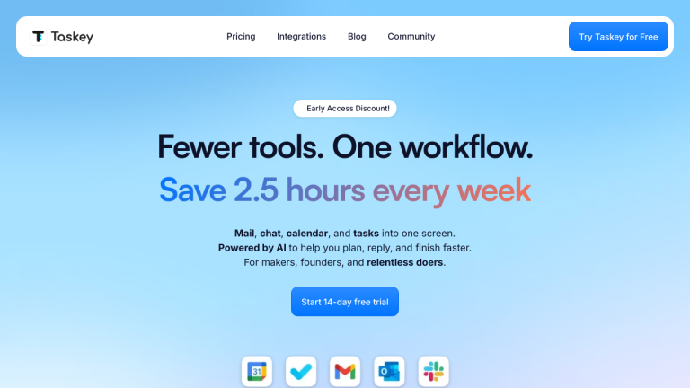 Taskey: Unite Mail, Chat, Calendar, and Tasks in One Workflow | ChatGate