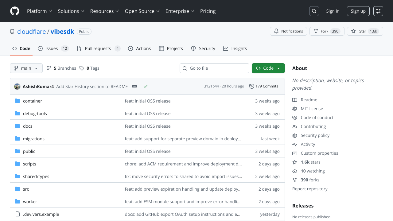 Cloudflare VibeSDK: One-Click AI Vibe Coding Platform | ChatGate