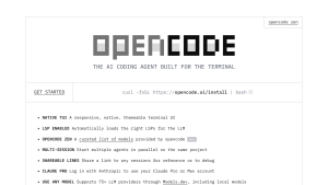 opencode: Terminal AI agent with multi-model support | ChatGate